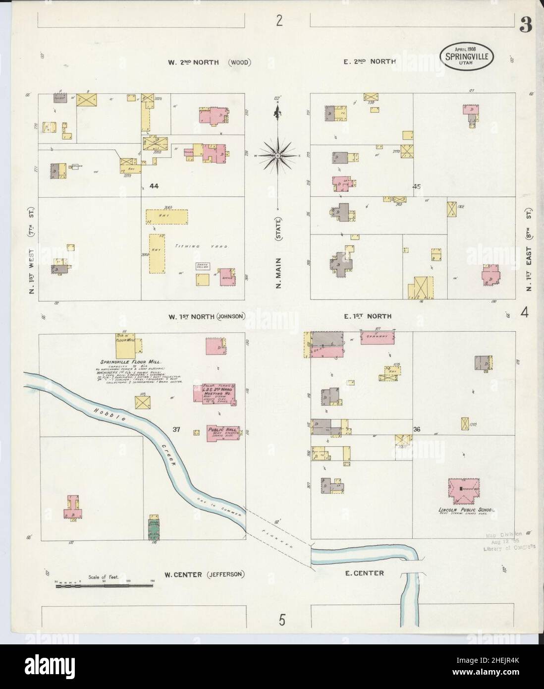 Springville map hi-res stock photography and images - Alamy