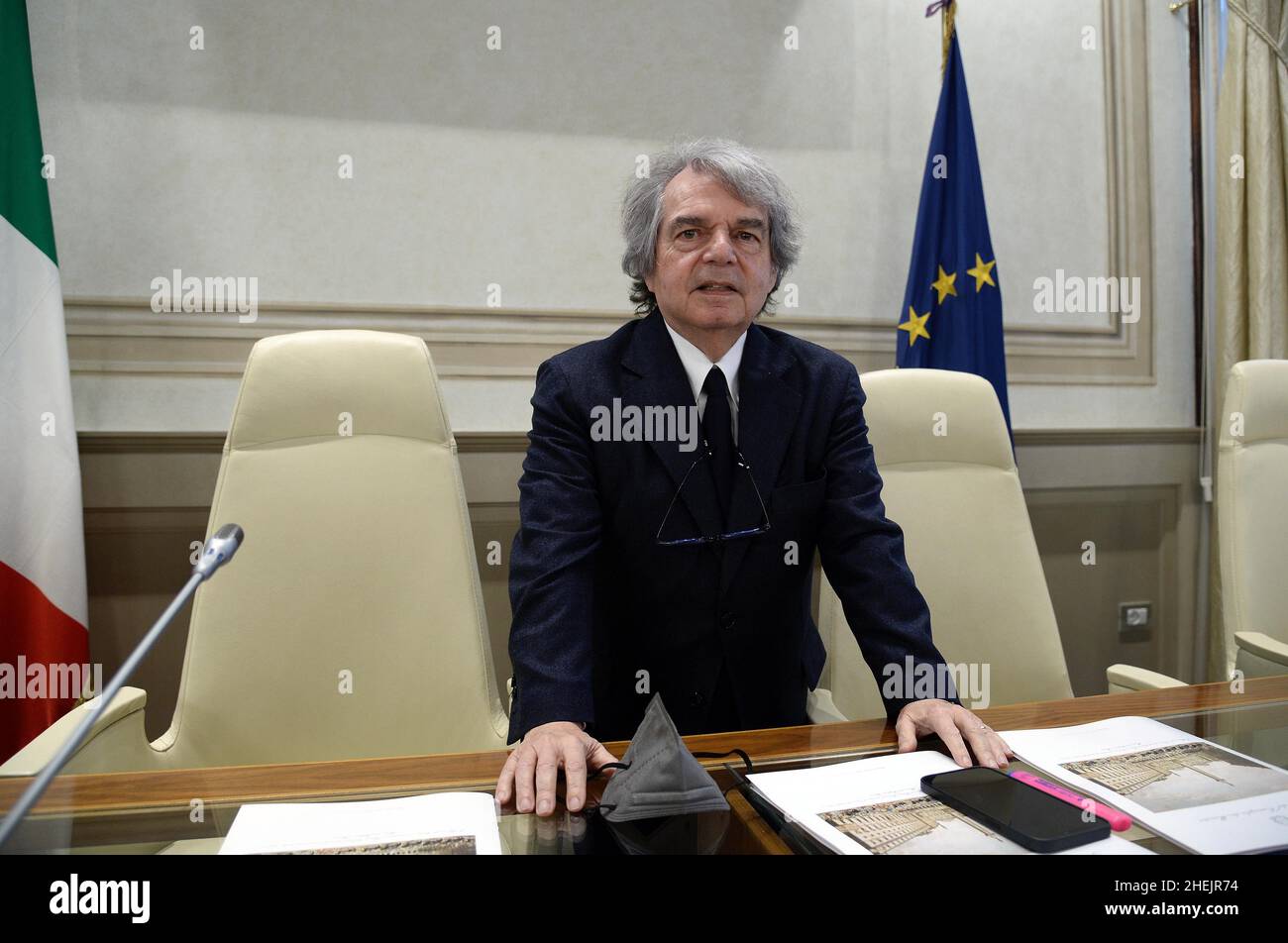 Renato brunetta italian minister hi-res stock photography and images ...