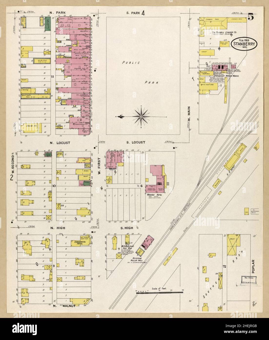 Map of stanberry hi-res stock photography and images - Alamy