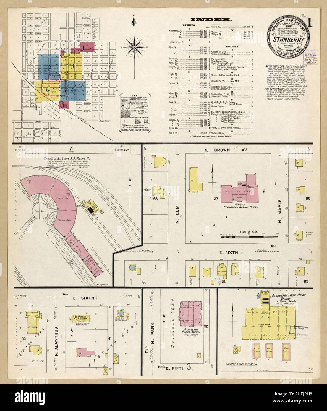 Stanberry missouri map hi-res stock photography and images - Alamy