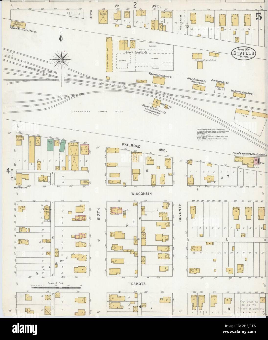 Todd county map hi-res stock photography and images - Alamy