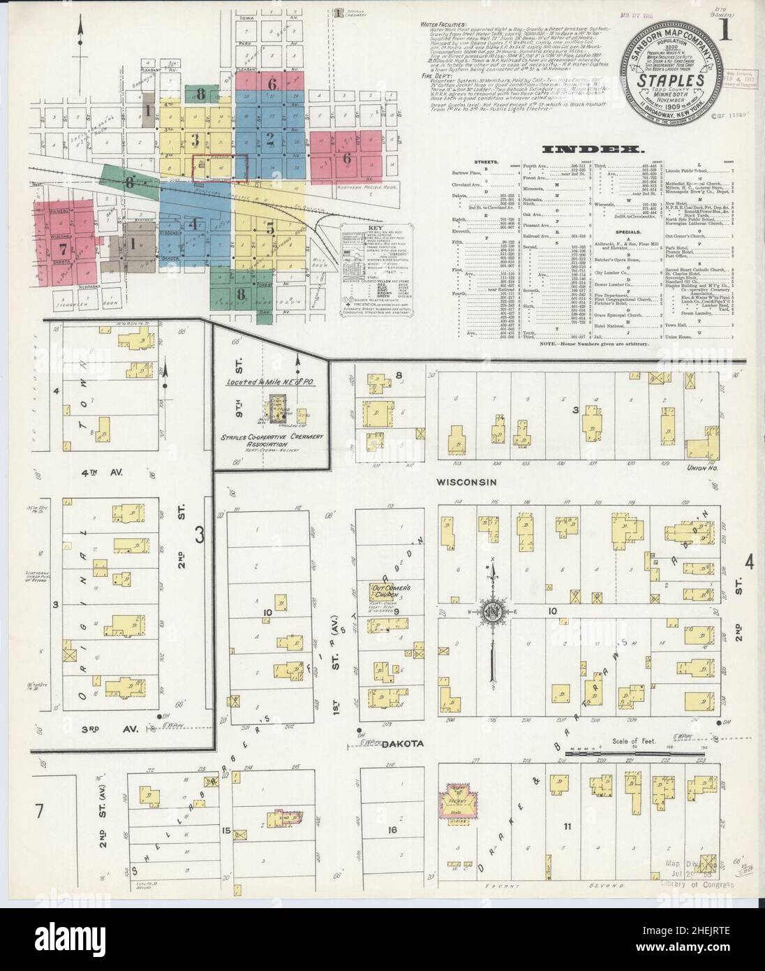 Todd county map hi-res stock photography and images - Alamy