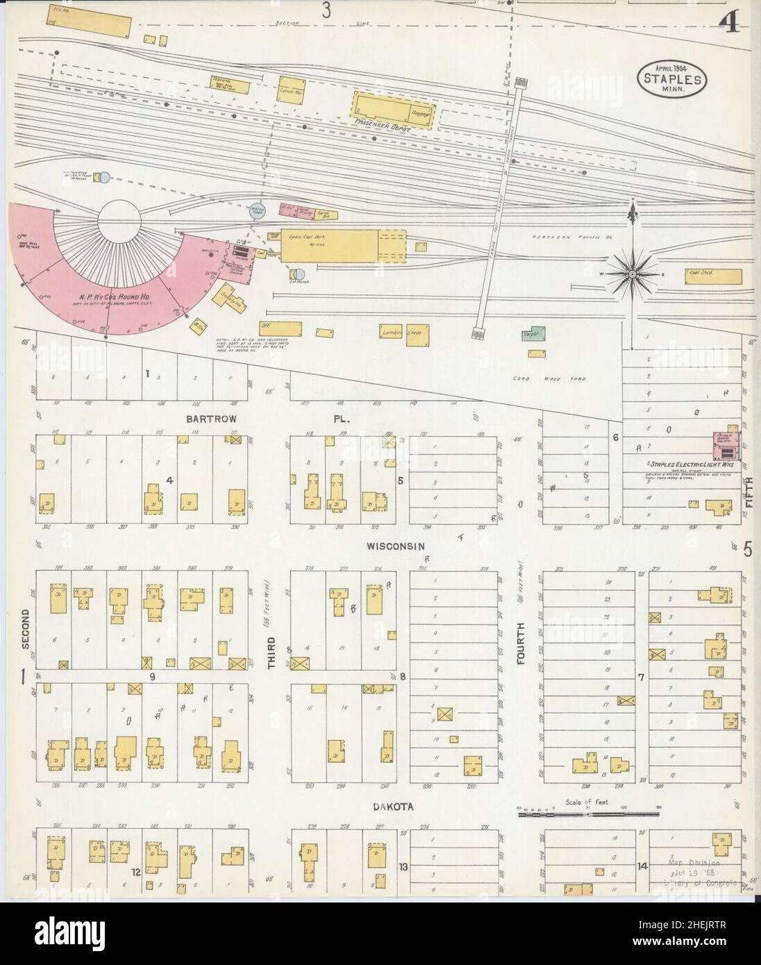 Todd county map hi-res stock photography and images - Alamy
