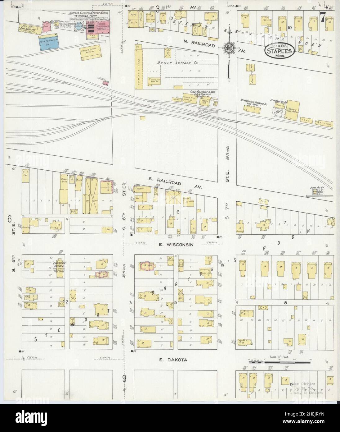 Todd county map hi-res stock photography and images - Alamy