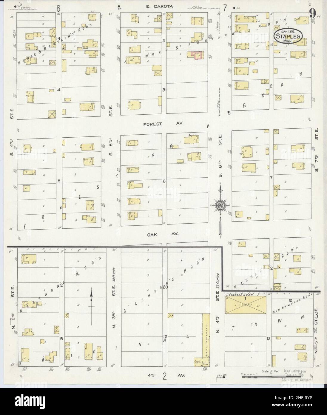 Todd county map hi-res stock photography and images - Alamy