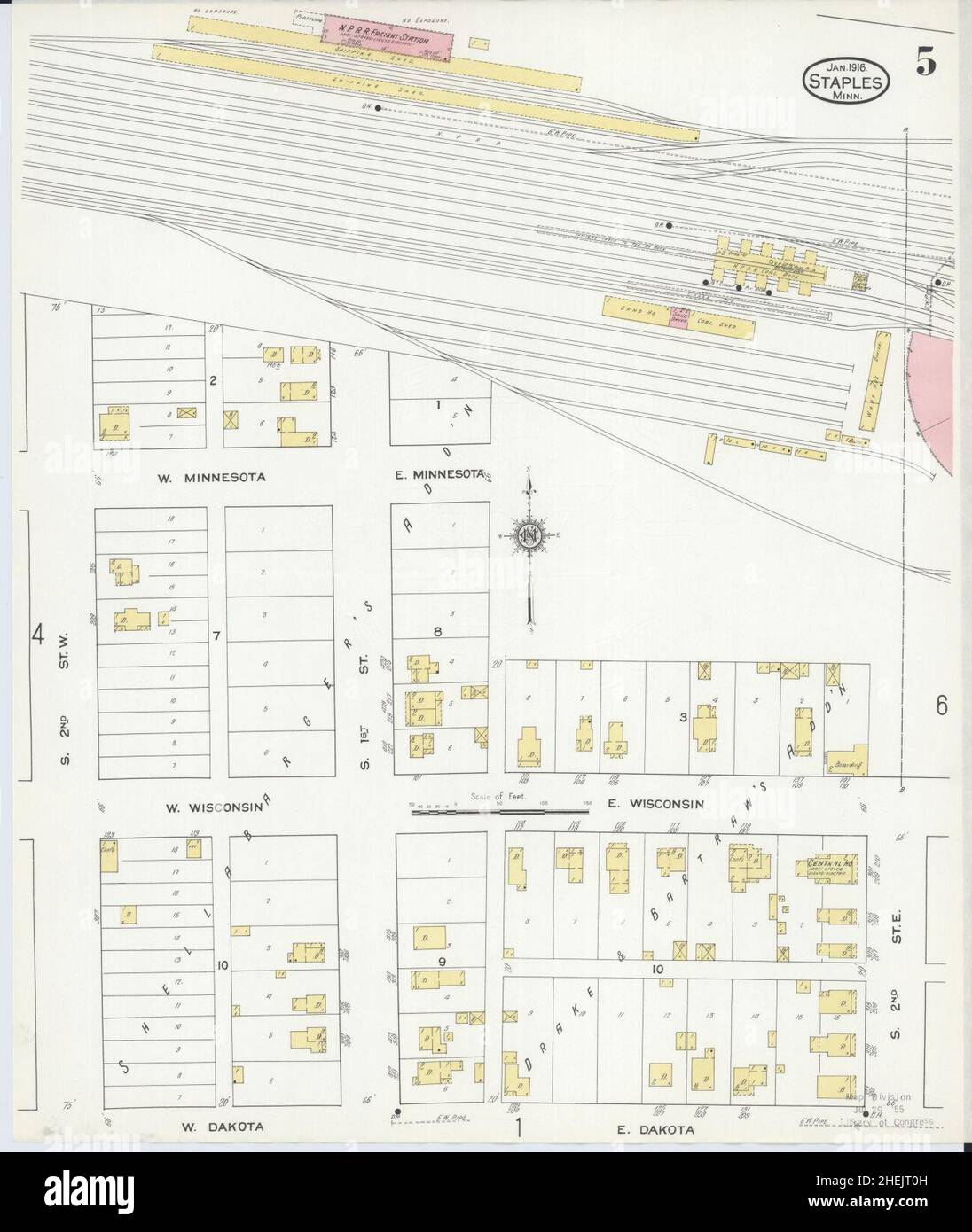Todd county map hi-res stock photography and images - Alamy