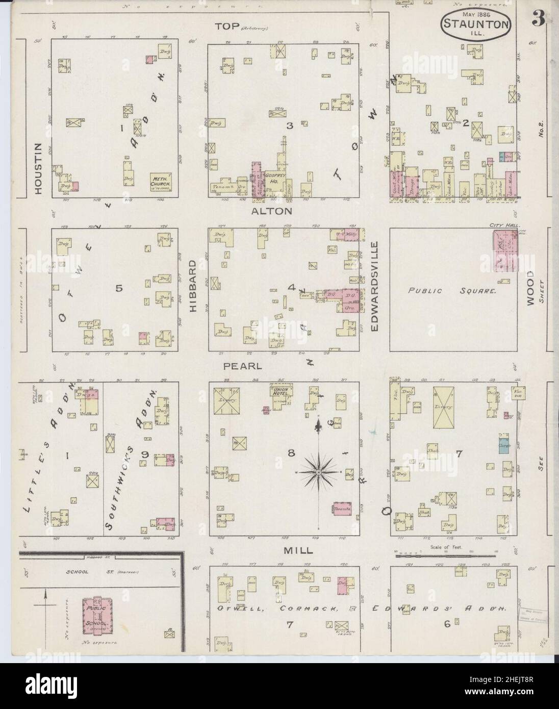 Staunton map hi-res stock photography and images - Alamy
