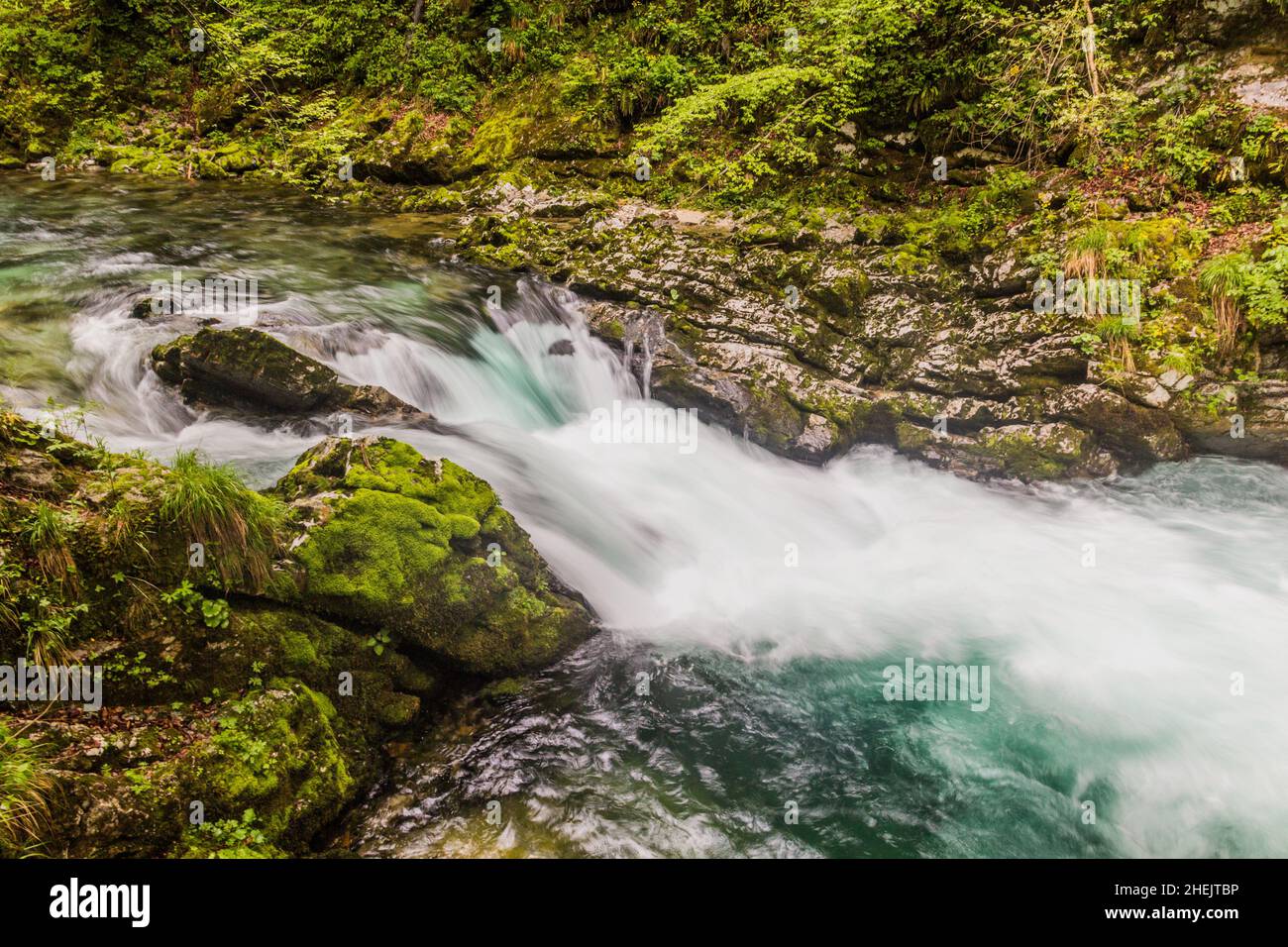 Vintgar gorge near Bled, Slovenia Stock Photo - Alamy