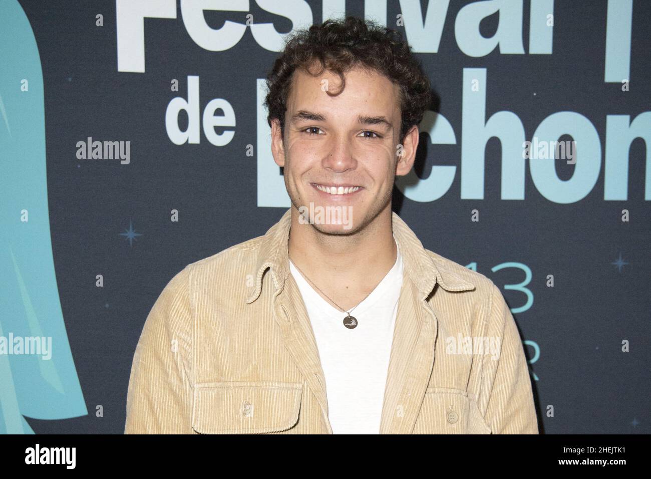 Theo Curin attending the Photocall of the Festival de Luchon 2022 Press ...
