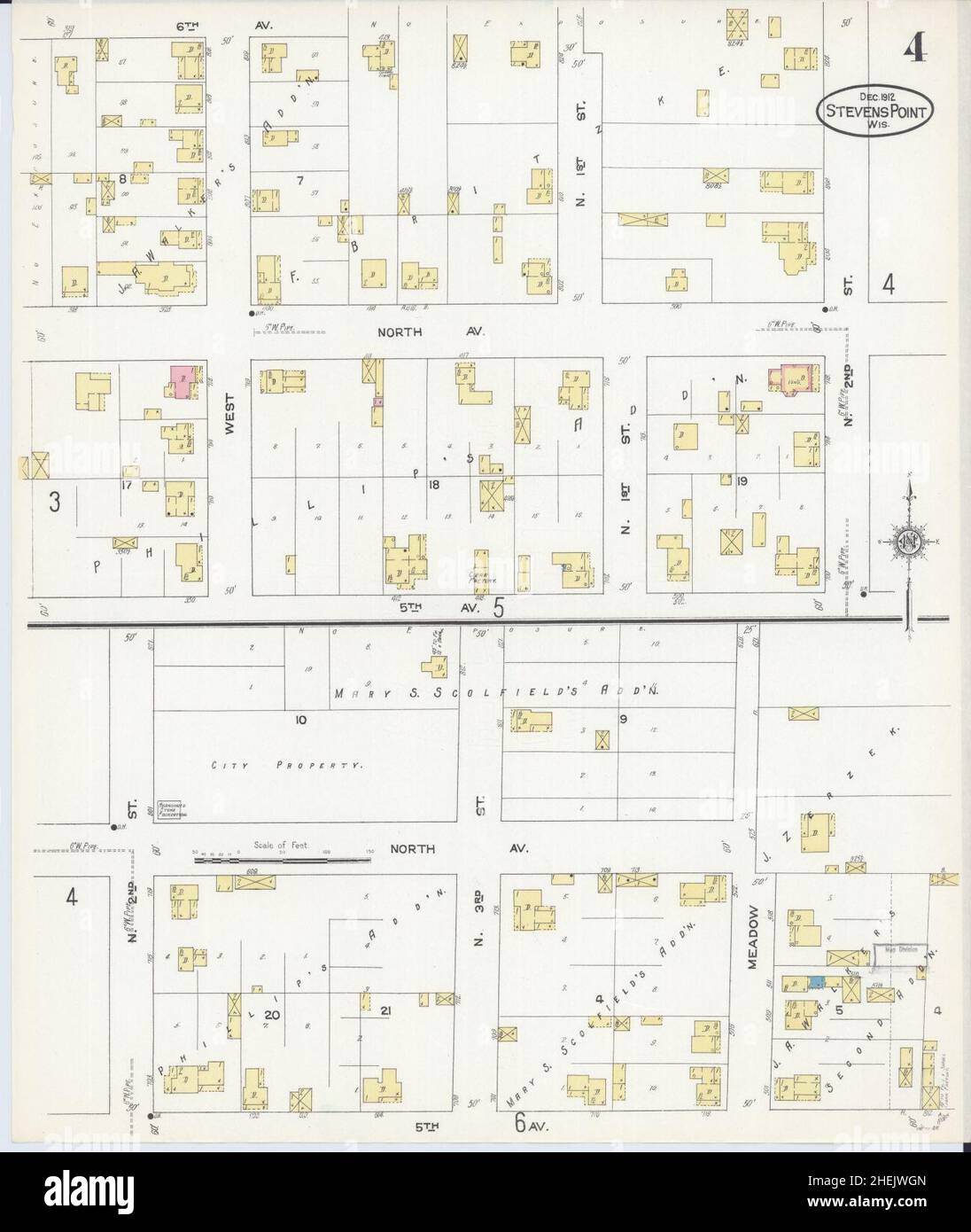 Map of portage wisconsin hi-res stock photography and images - Alamy