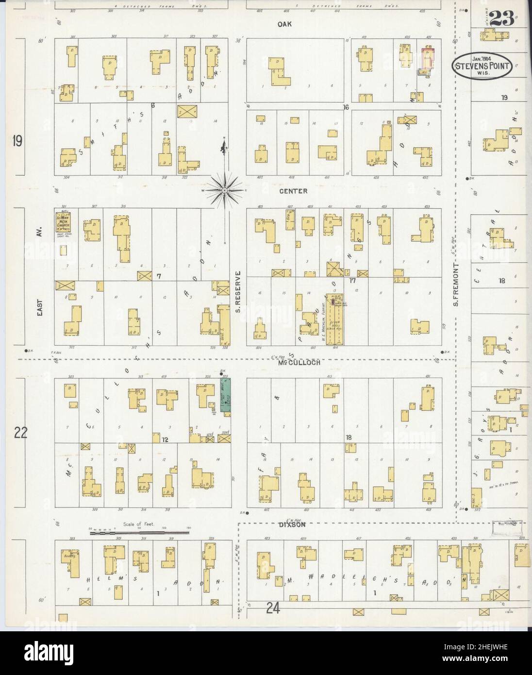 Map of portage wisconsin hi-res stock photography and images - Alamy