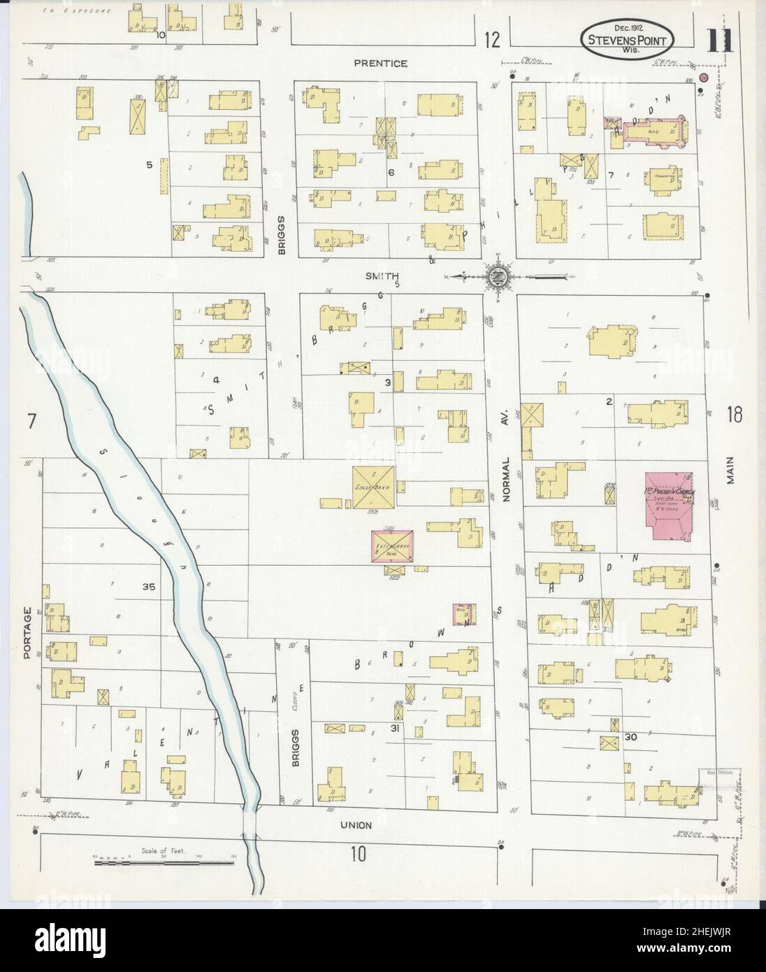 Map of stevens point hi-res stock photography and images - Alamy