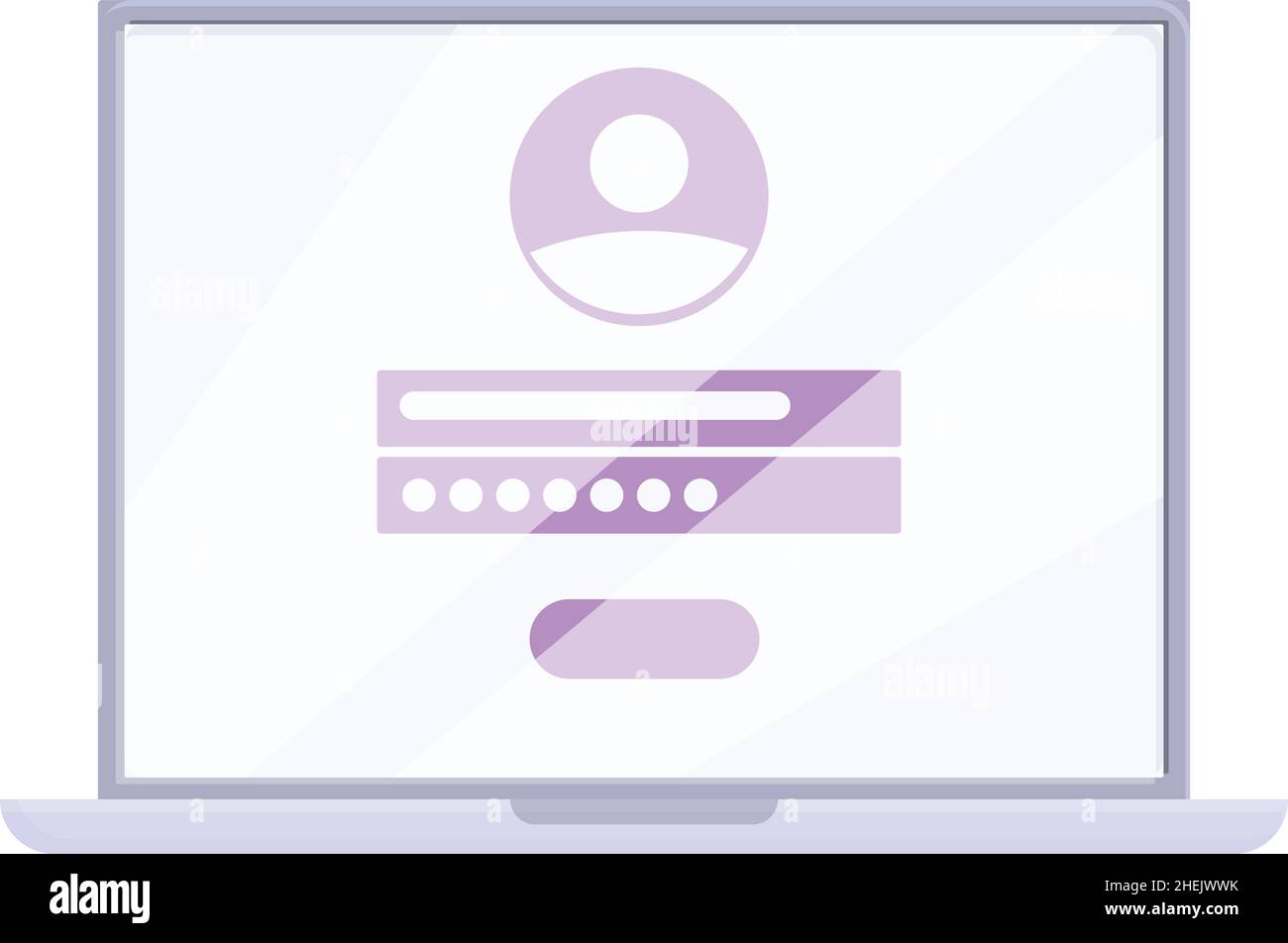 Mail online registration icon Cut Out Stock Images & Pictures - Alamy