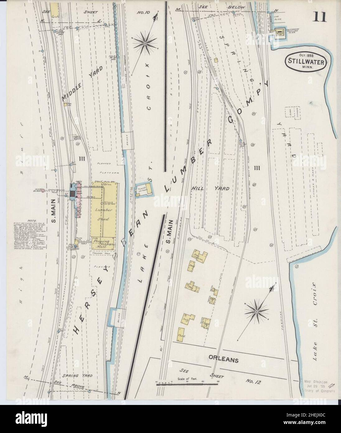 Stillwater map hi-res stock photography and images - Alamy