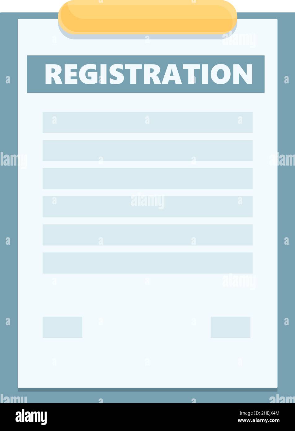 Registration data icon cartoon vector. User form. Web people Stock ...