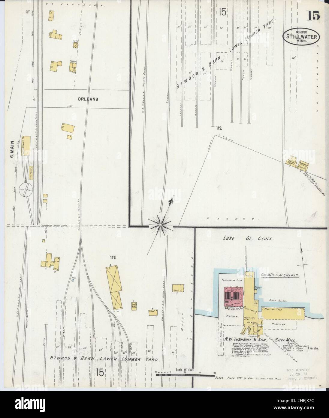 Stillwater map hi-res stock photography and images - Alamy