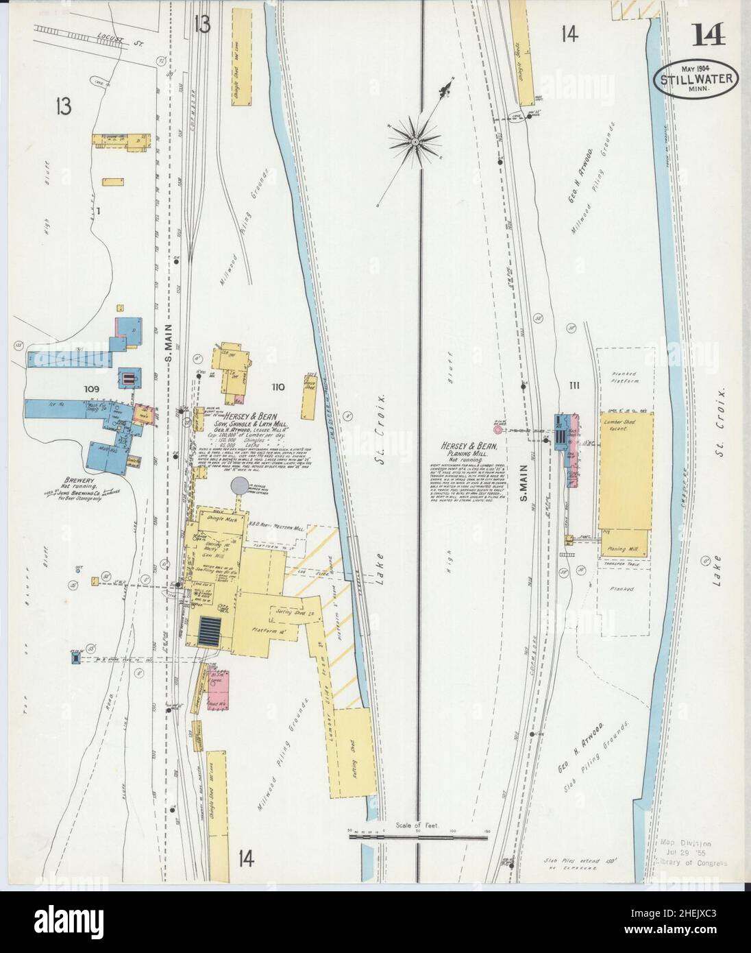 Stillwater map hi-res stock photography and images - Alamy