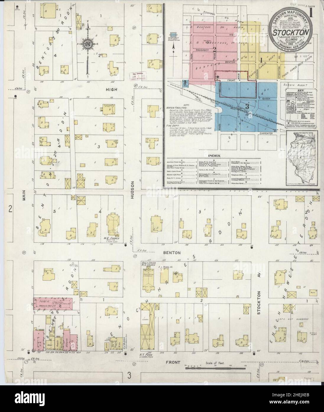 Jo daviess county map hi-res stock photography and images - Alamy