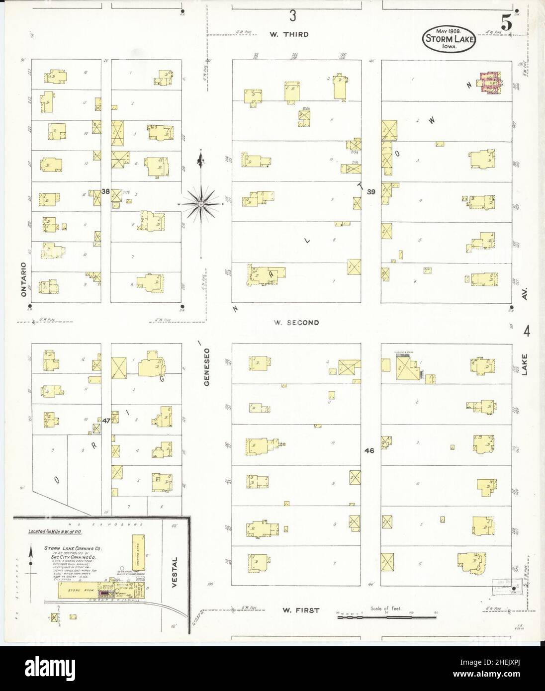 Buena vista county map hi-res stock photography and images - Alamy