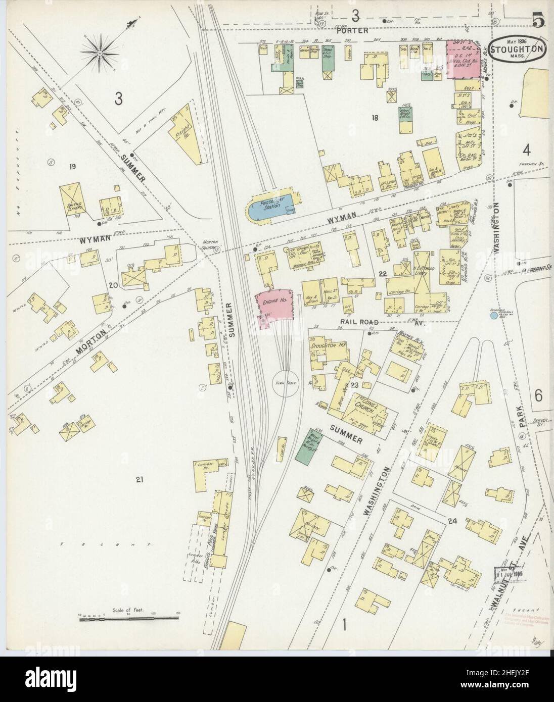 Stoughton massachusetts map hi-res stock photography and images - Alamy