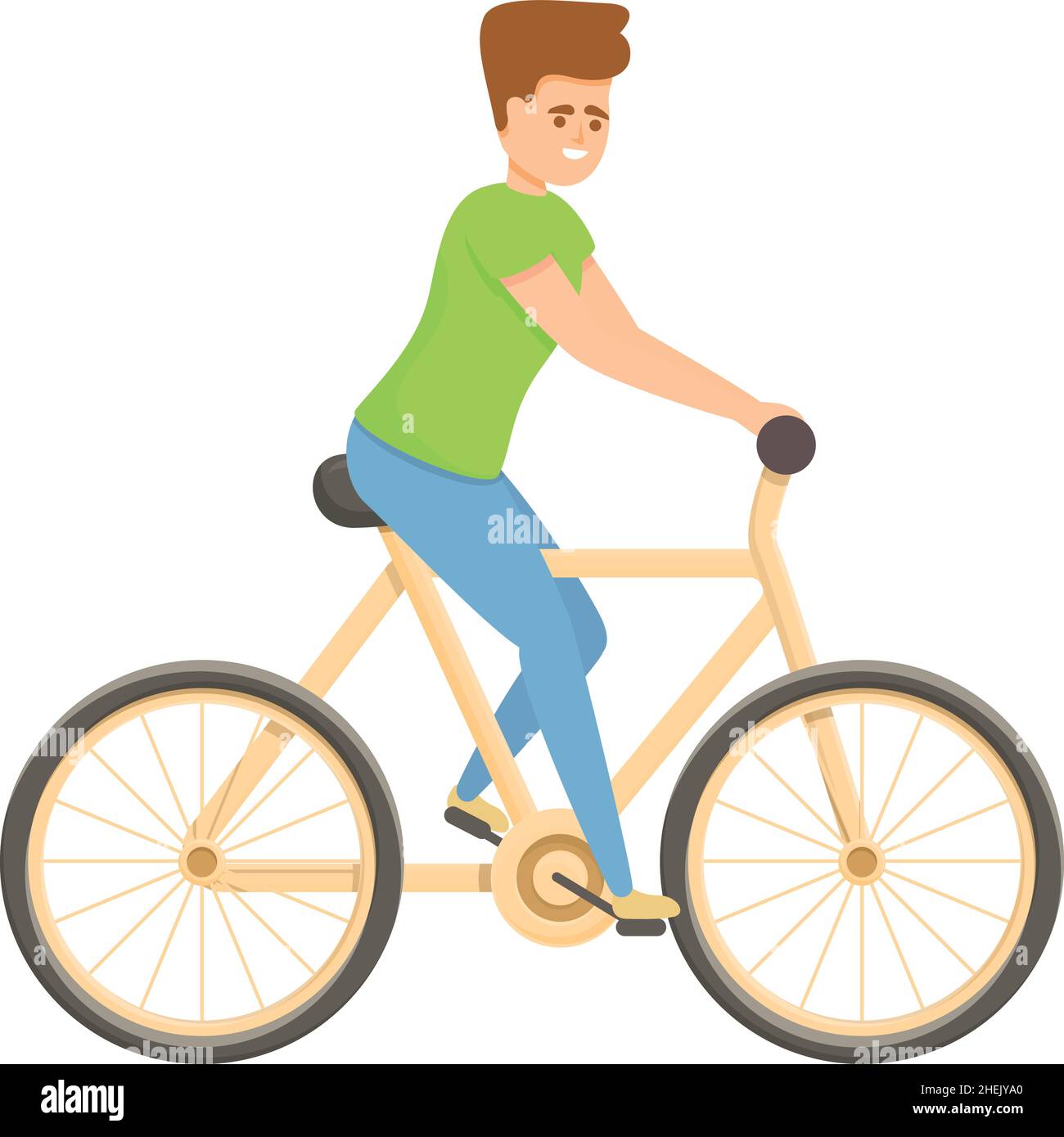 Fast cycling icon cartoon vector. Professional training. Sport race ...