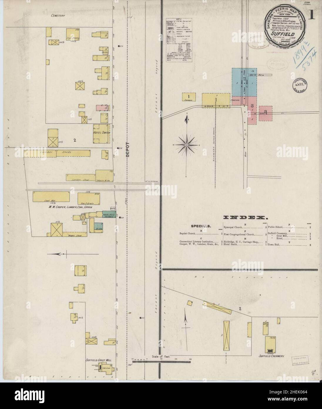Suffield map hi-res stock photography and images - Alamy