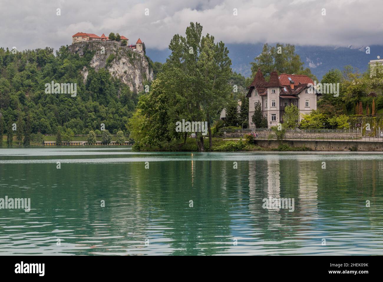 Blejski grad (Bled castle) in Slovenia Stock Photo - Alamy