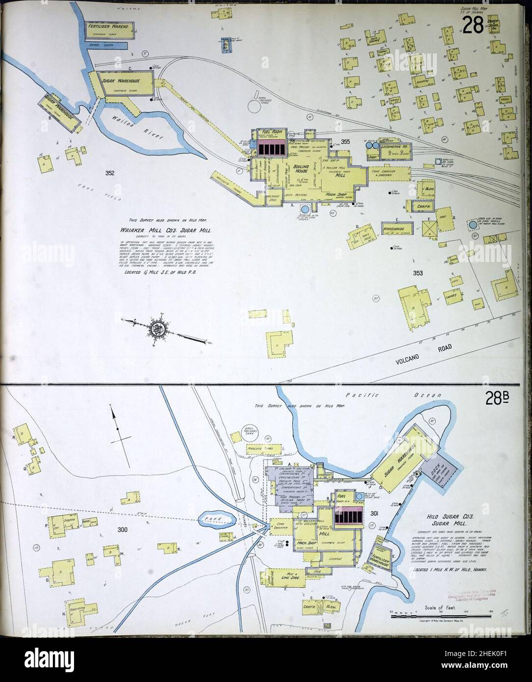 Sanborn Fire Insurance Map from Sugar Mill and Cannery, Hawaii County ...