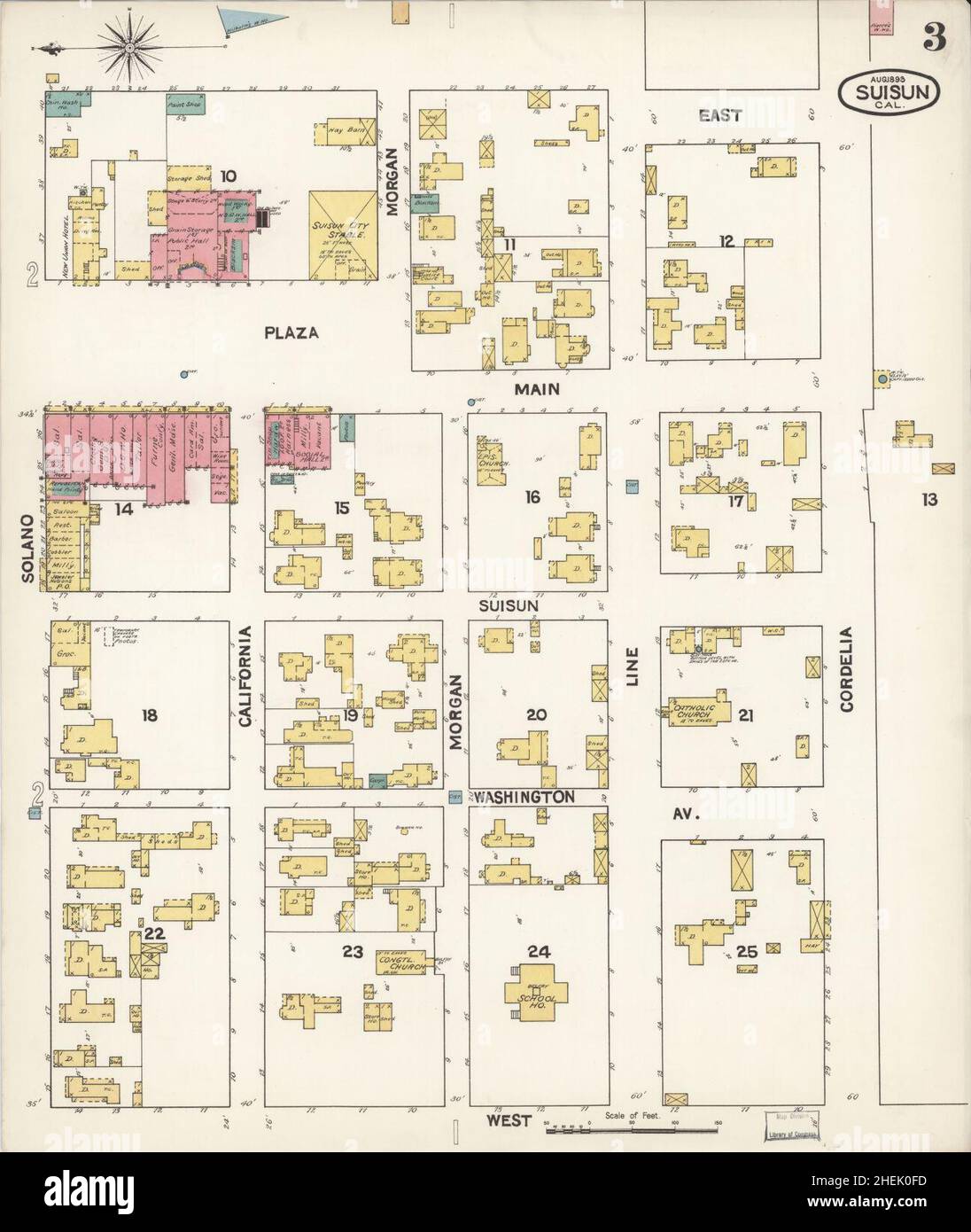 Solano county map hi-res stock photography and images - Alamy