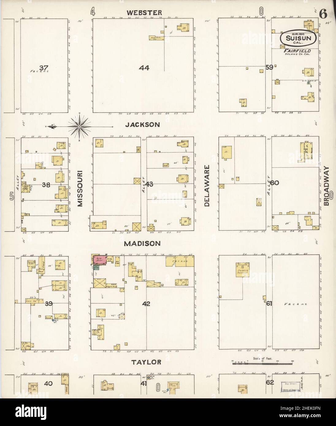 Solano county map hi-res stock photography and images - Alamy