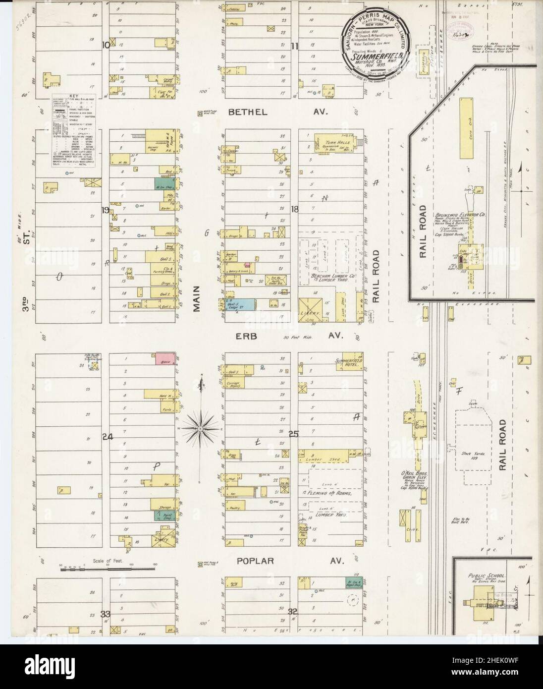 Marshall kansas map hi-res stock photography and images - Alamy