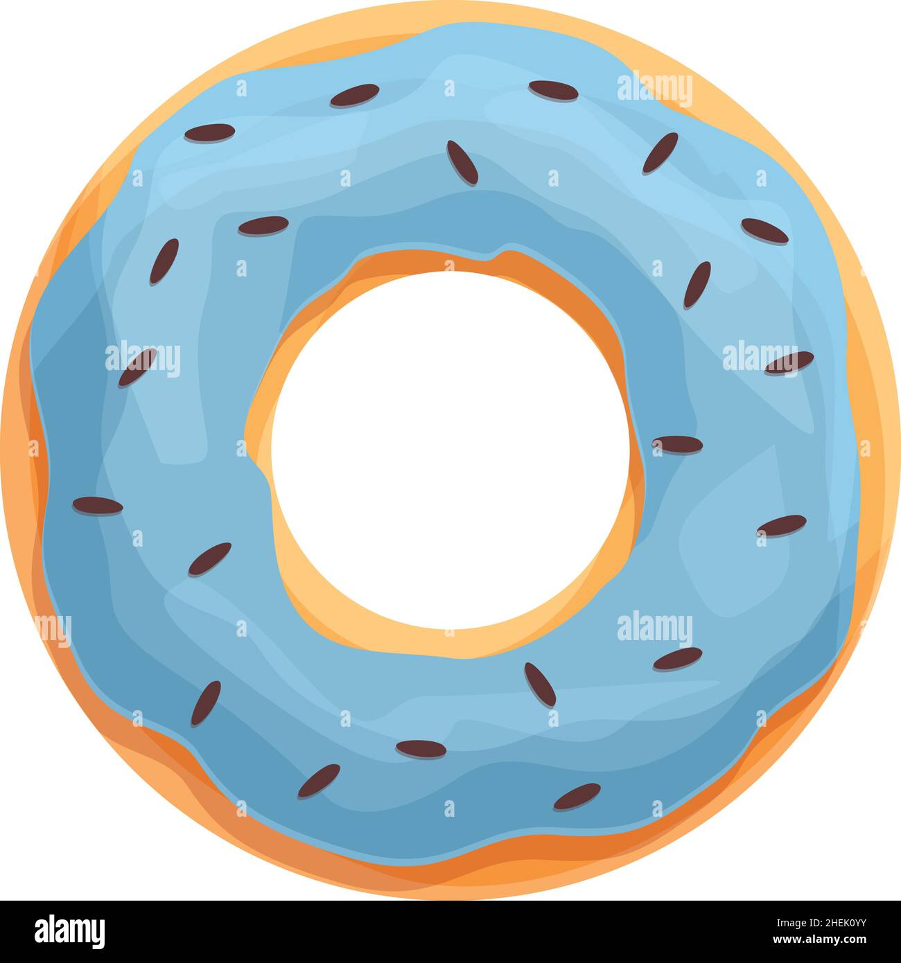 Candy donut icon cartoon vector. Sugar cake. Sweet food Stock Vector ...