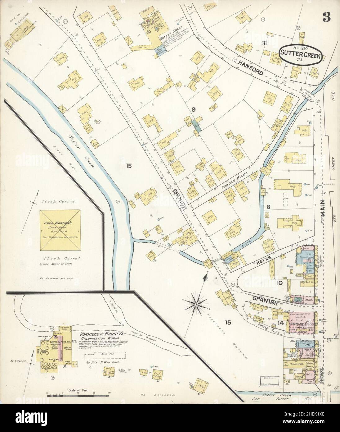 Amador county map hi-res stock photography and images - Alamy