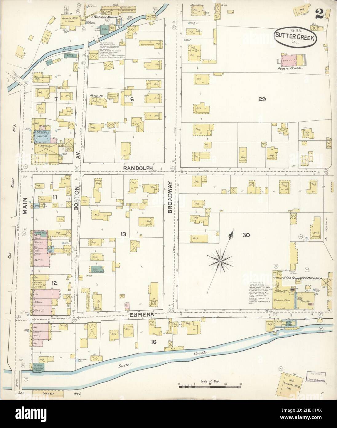 Amador county map hi-res stock photography and images - Alamy