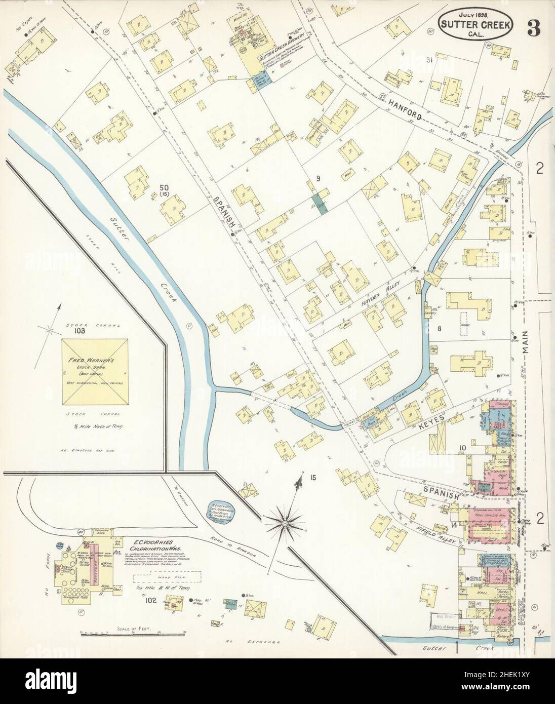 Amador county map hi-res stock photography and images - Alamy