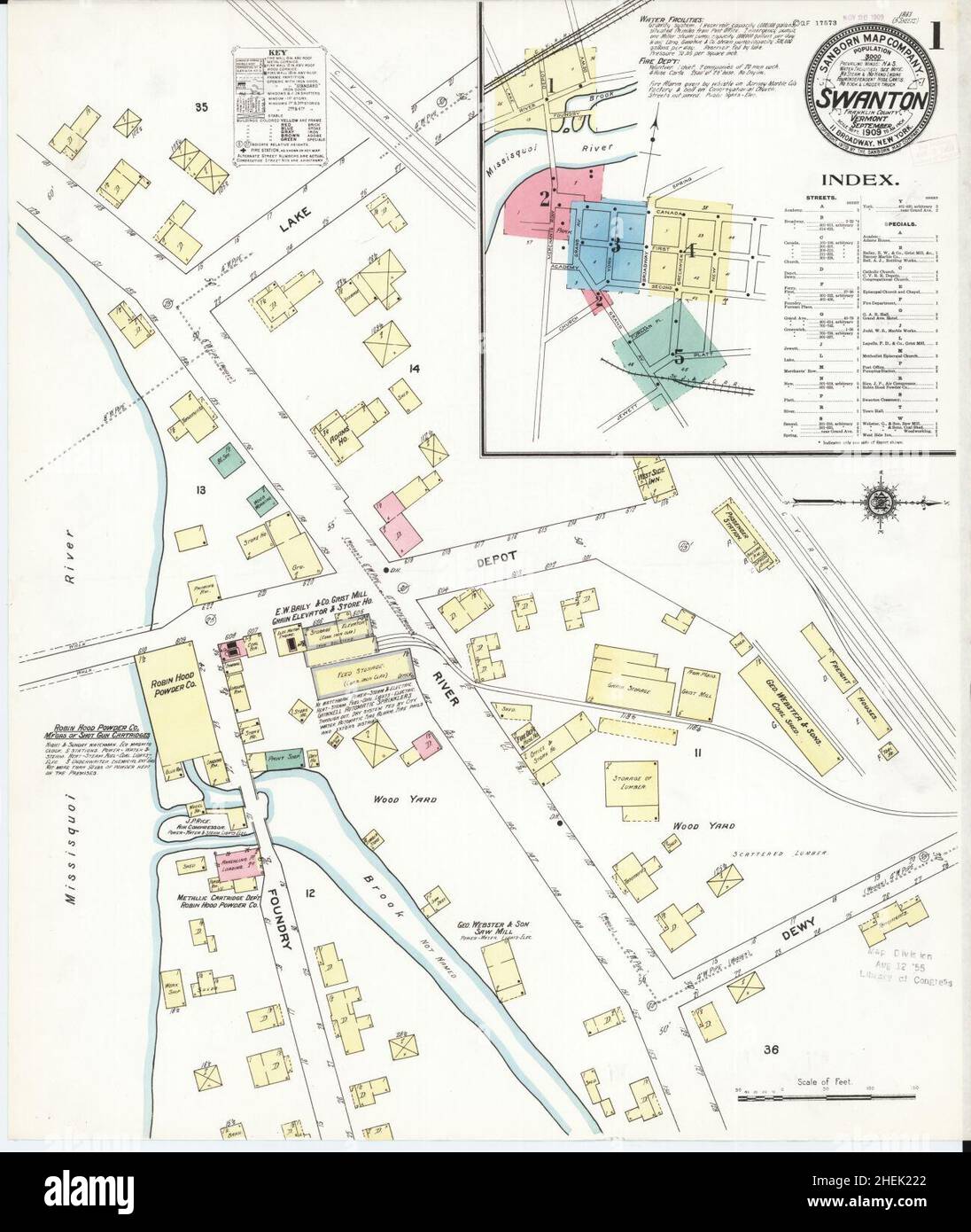 Map of swanton hi-res stock photography and images - Alamy