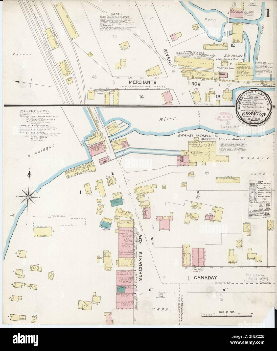 Map of swanton hi-res stock photography and images - Alamy