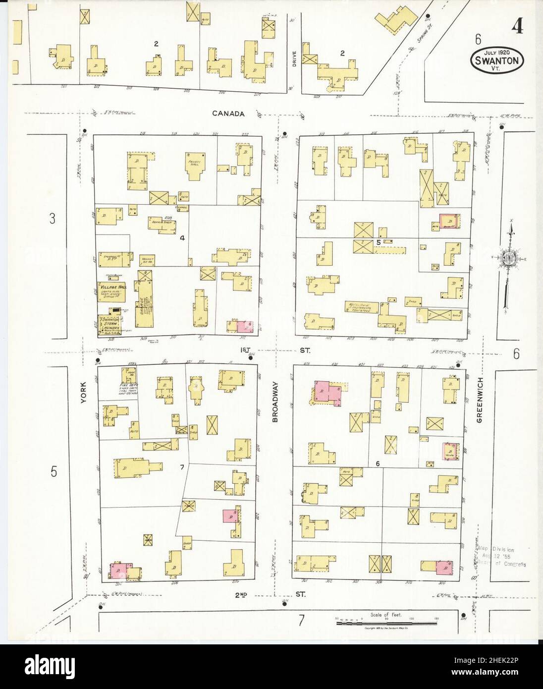 Map of swanton hi-res stock photography and images - Alamy