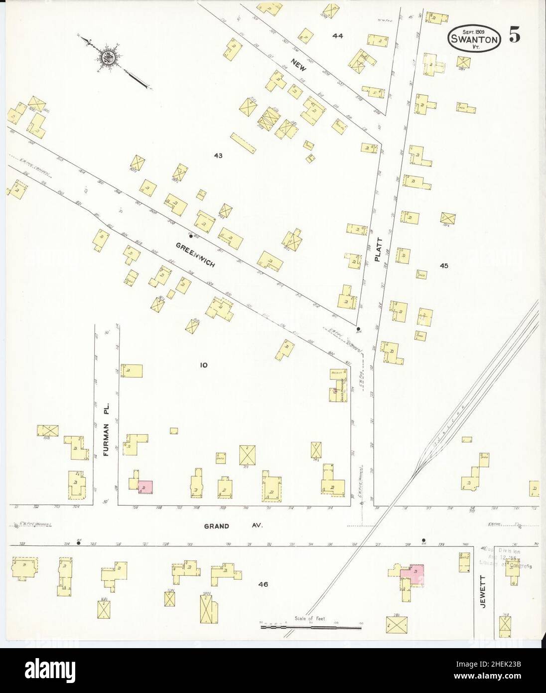Map of swanton hi-res stock photography and images - Alamy