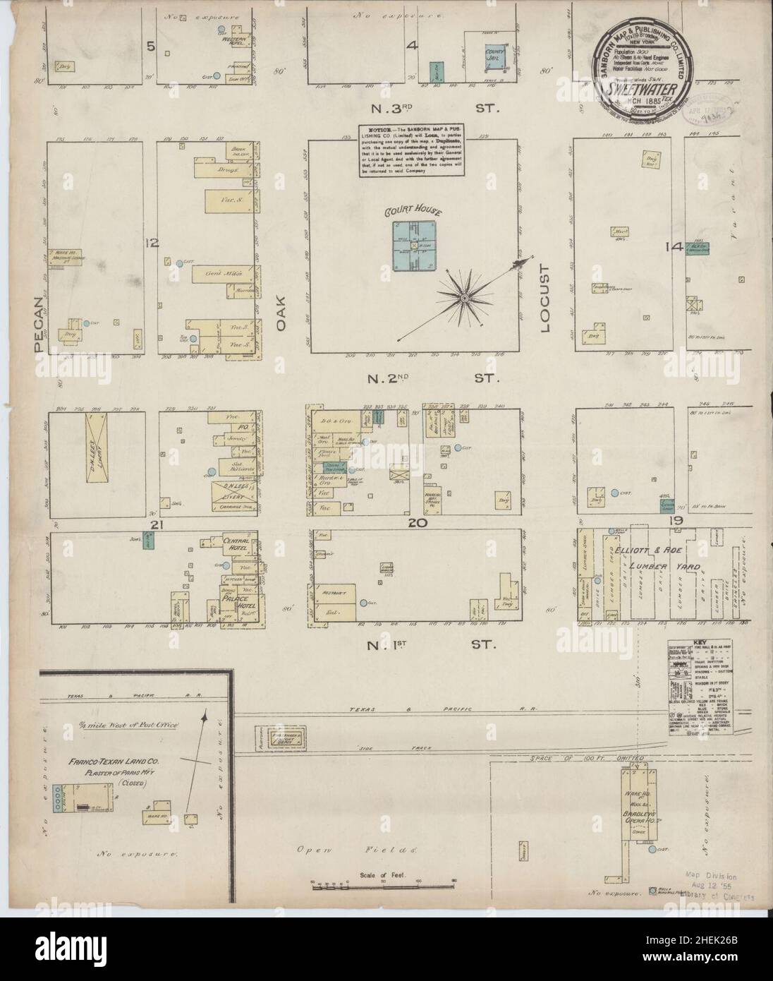 Nolan county map hi-res stock photography and images - Alamy
