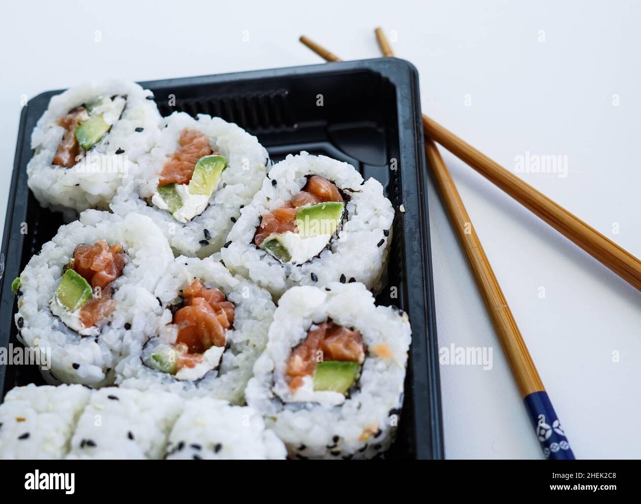 Assorted sushi with california roll hi-res stock photography and images ...