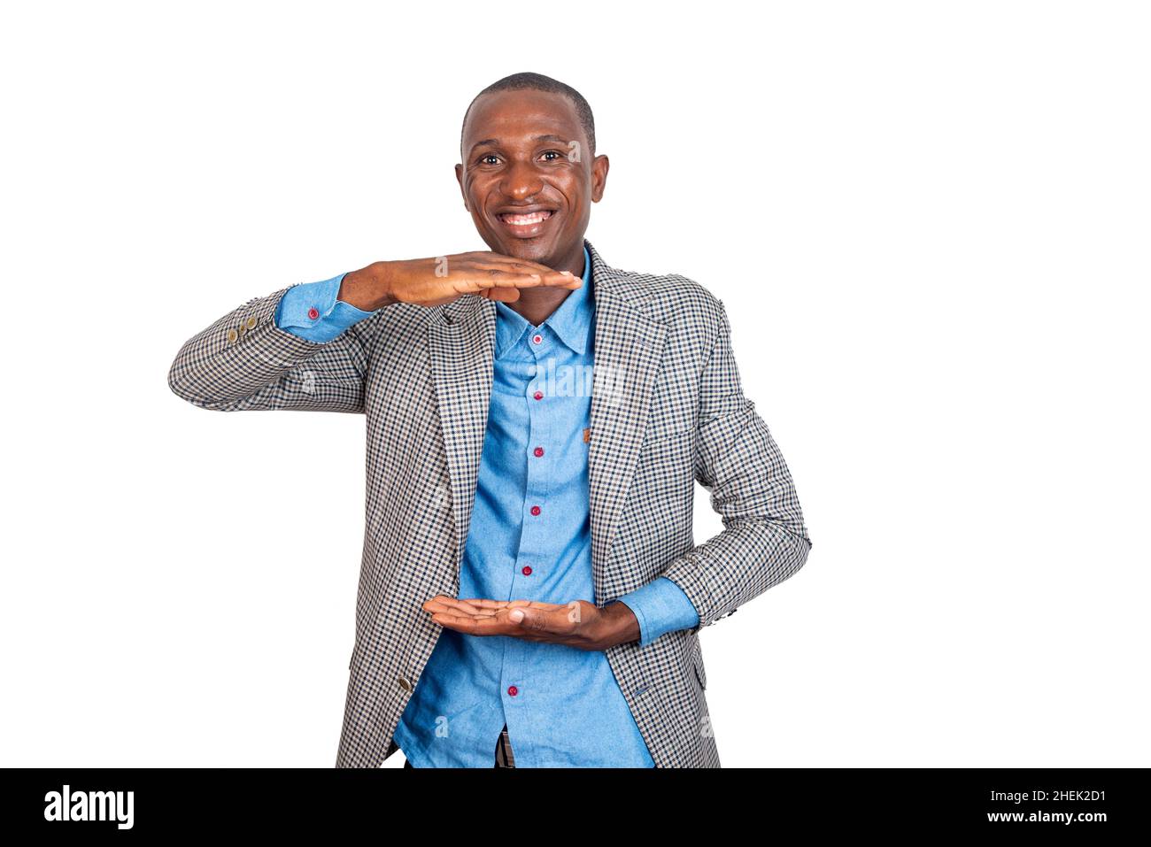 Young tall businessman standing hi-res stock photography and images - Alamy