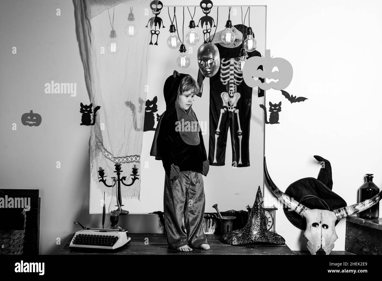 October 31 holiday Black and White Stock Photos & Images - Alamy