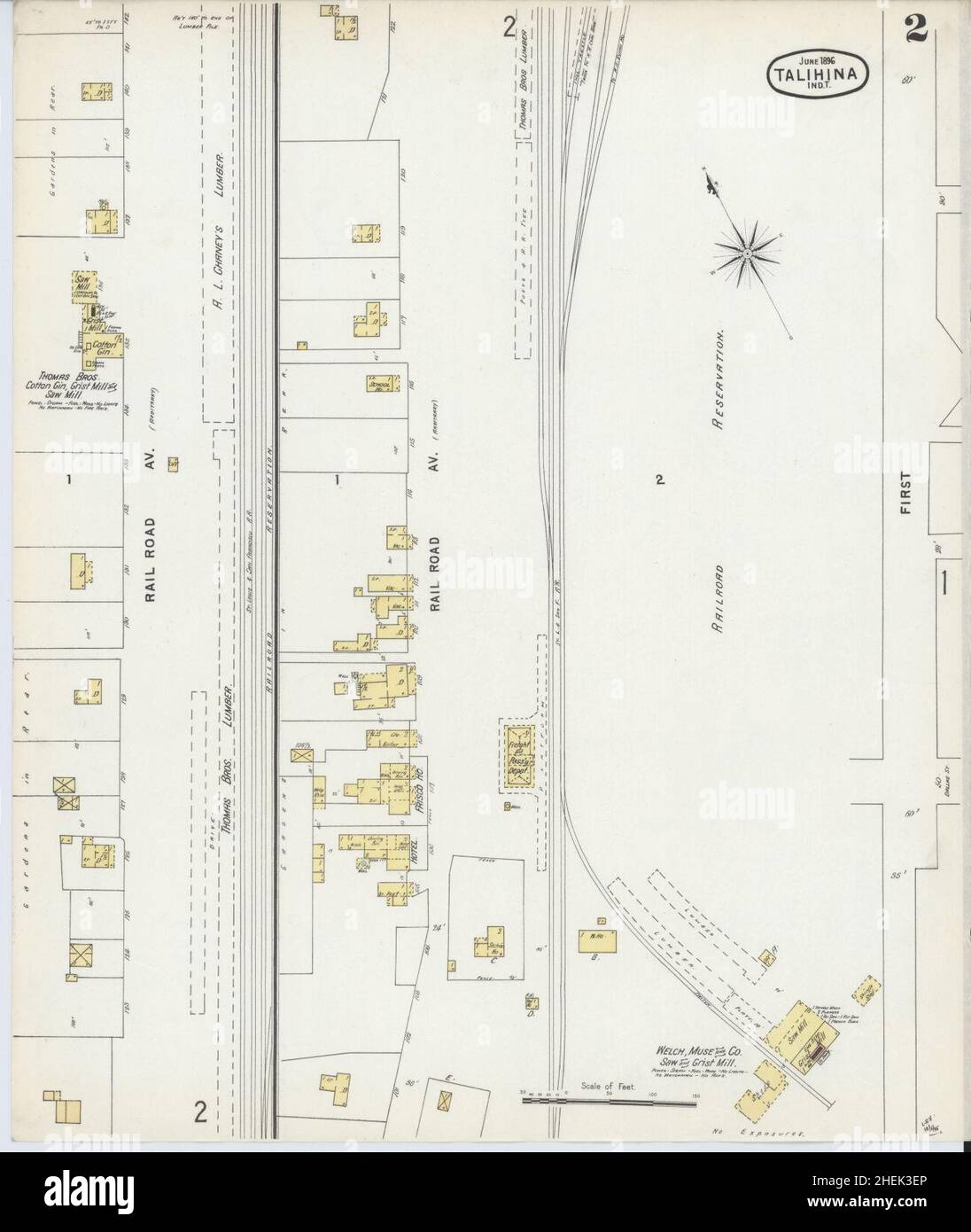 Map of talihina hi-res stock photography and images - Alamy