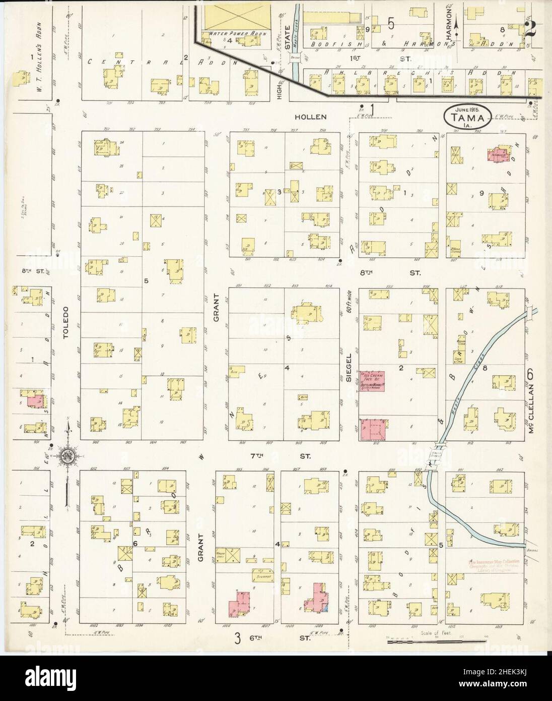 Tama county map hi-res stock photography and images - Alamy
