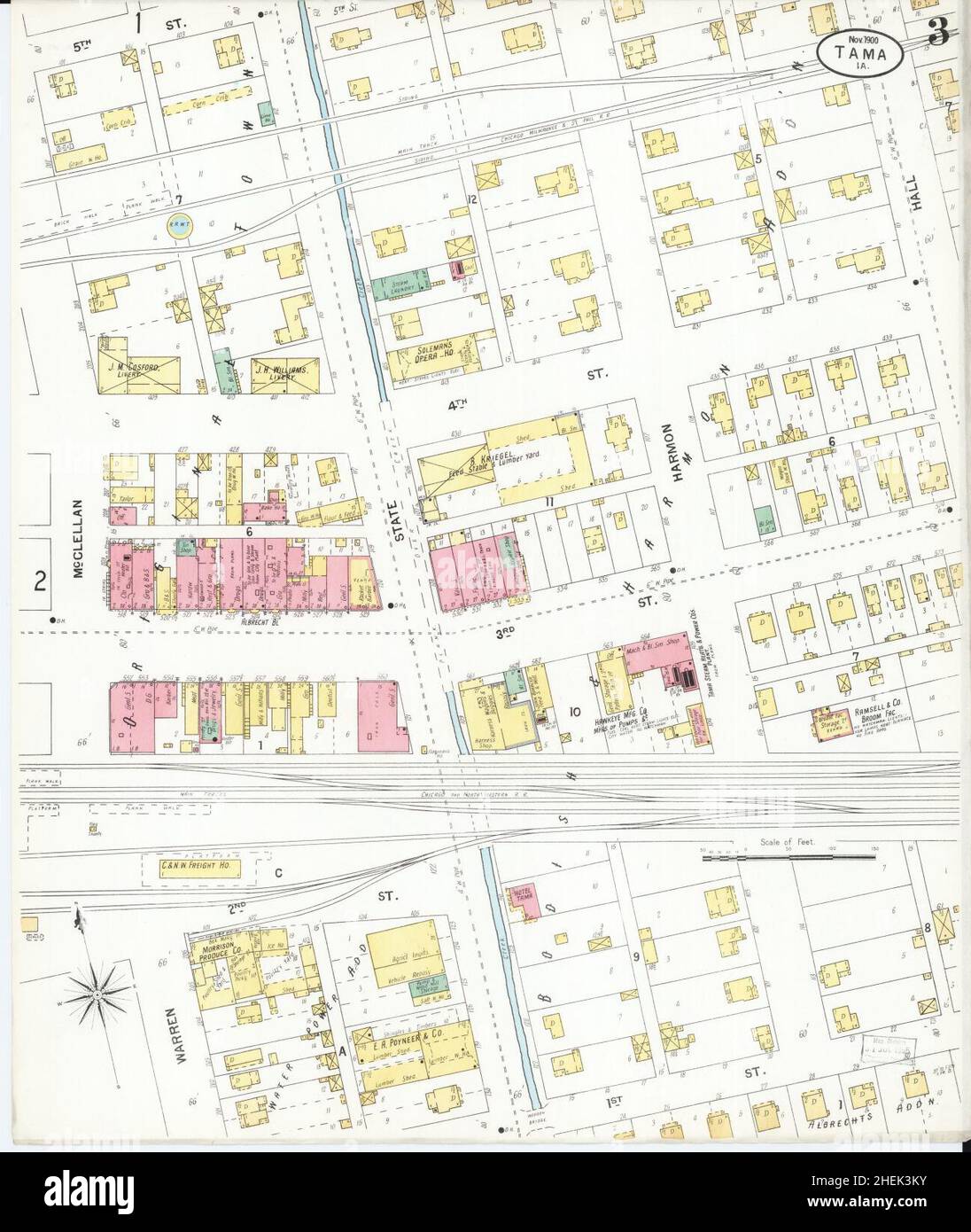 Tama county map hi-res stock photography and images - Alamy