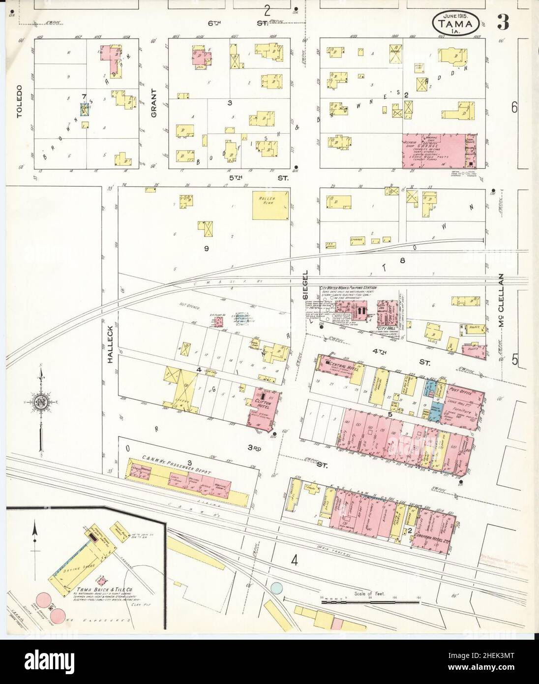Tama county map hi-res stock photography and images - Alamy