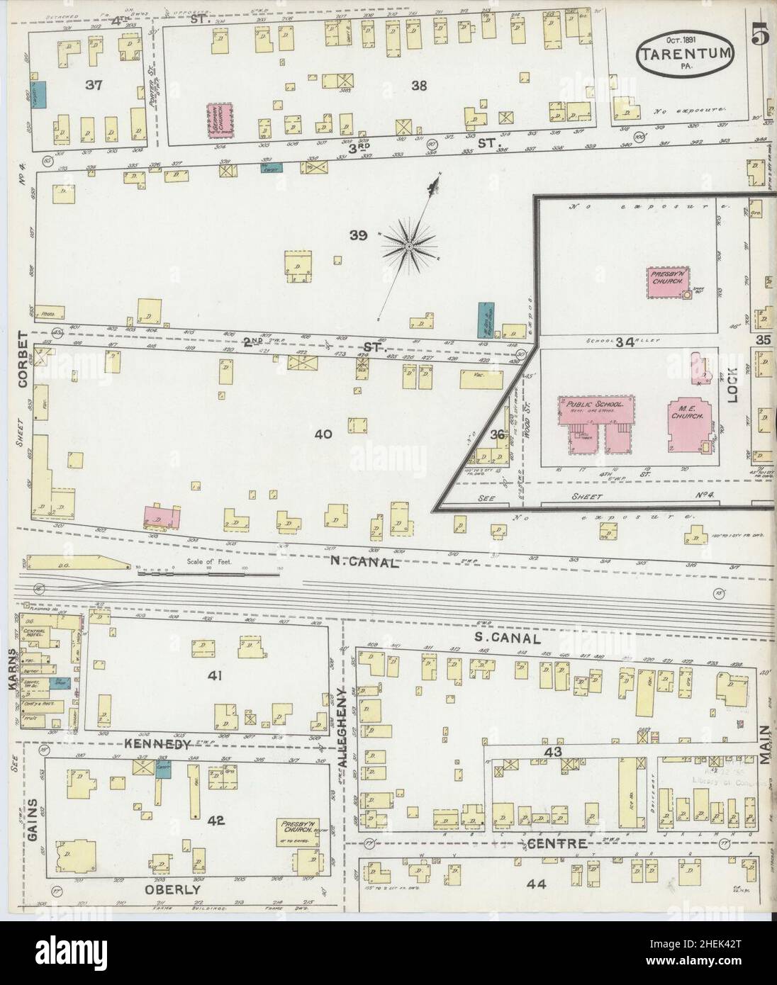 Sanborn Fire Insurance Map from Tarentum, Allegheny County ...