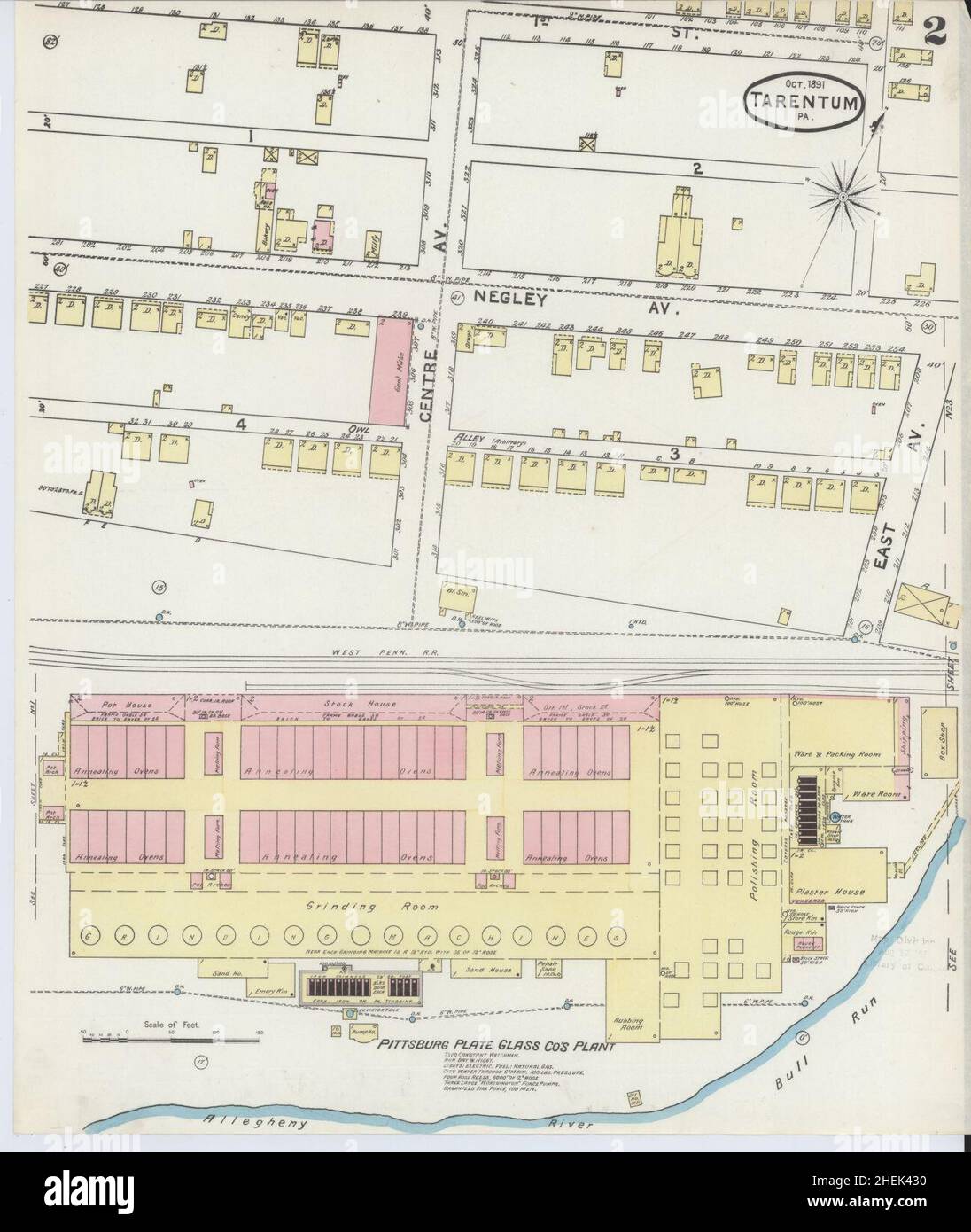 Sanborn Fire Insurance Map from Tarentum, Allegheny County ...