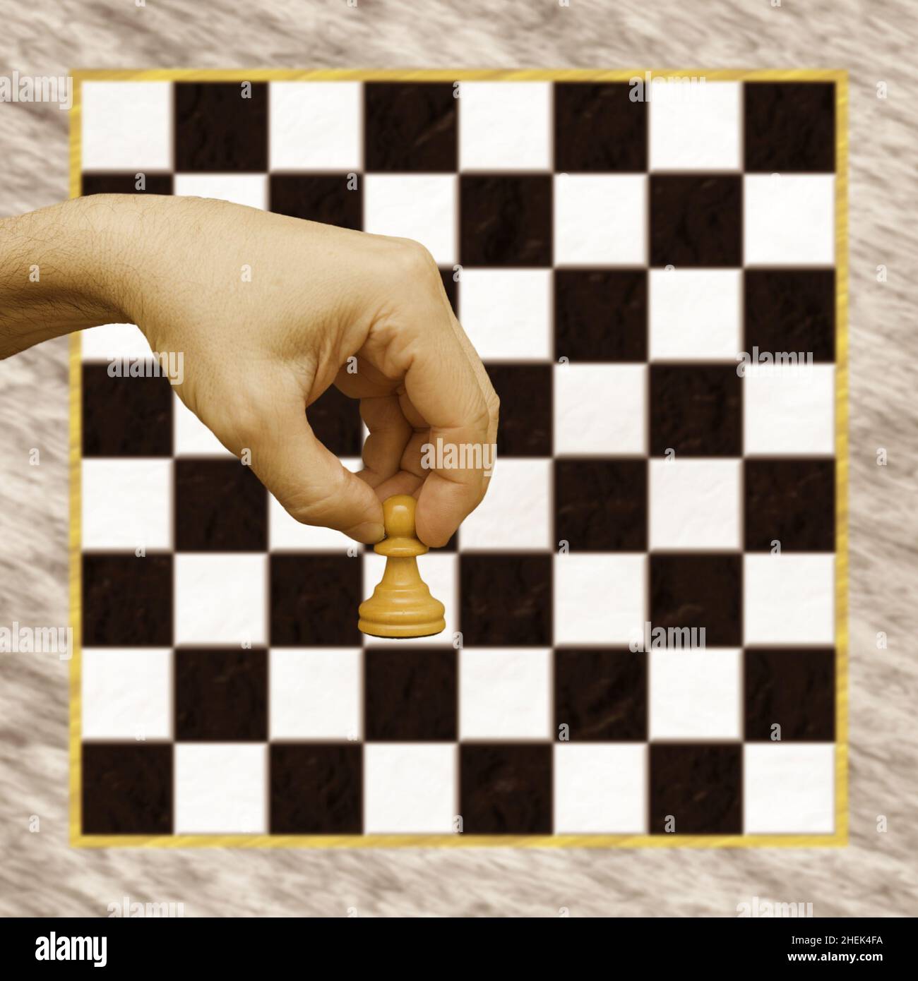 Male hand pawn hi-res stock photography and images - Alamy